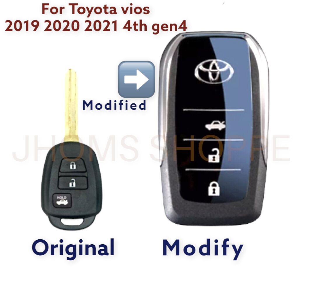 TOYOTA VIOS GEN 4 modified flip key | Lazada PH