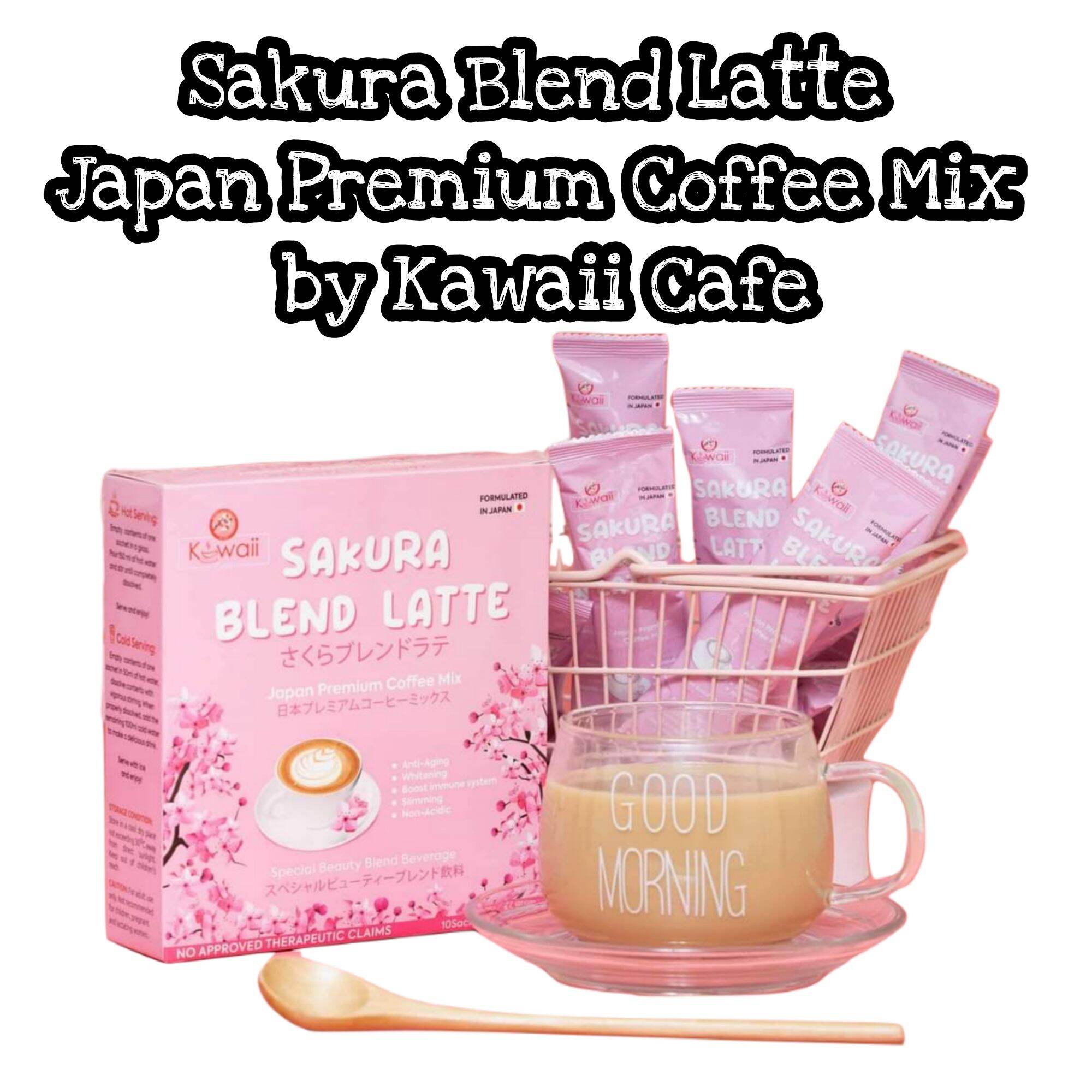 Sakura Blend Latte Japan Premium Coffee Mix by Kawaii Cafe PH | Lazada PH
