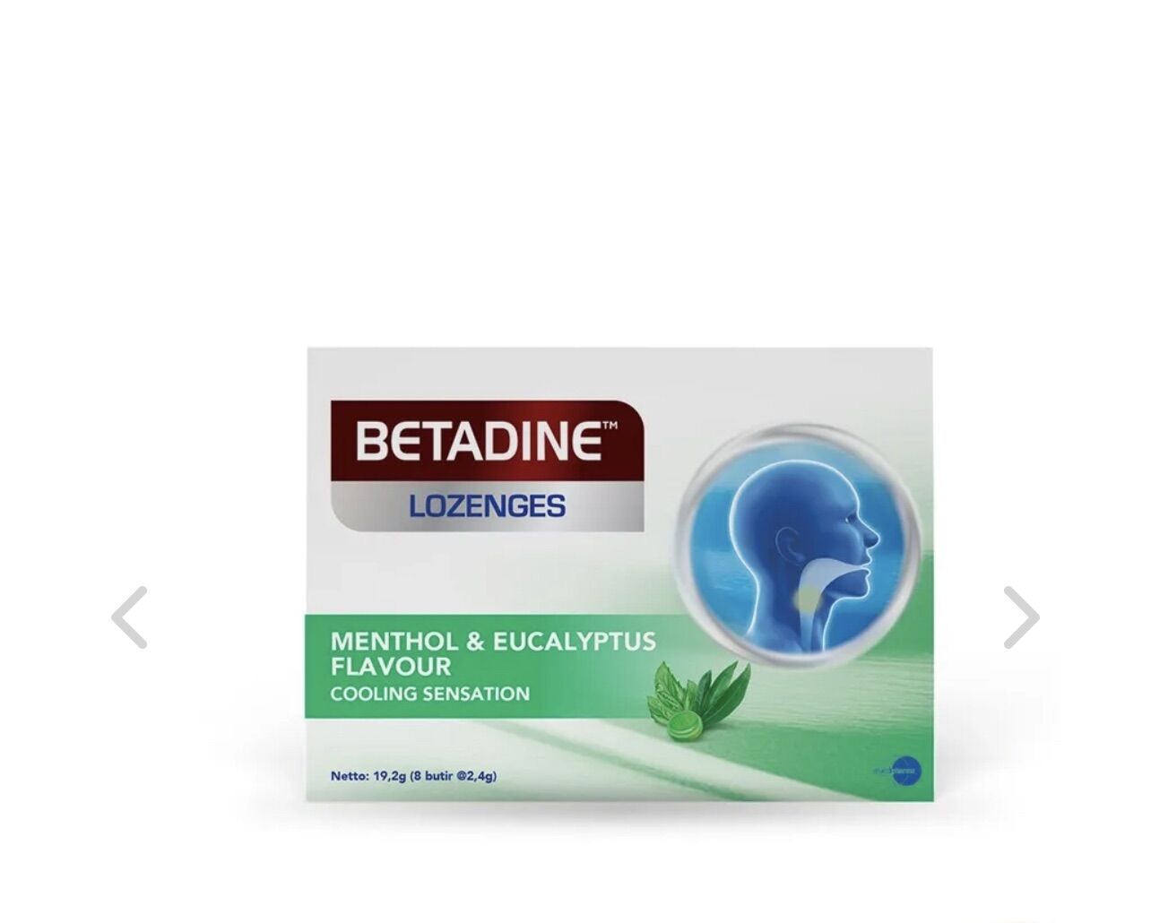 Betadine 8 Lozenges per Box Menthol & Eucalyptus | Lazada PH