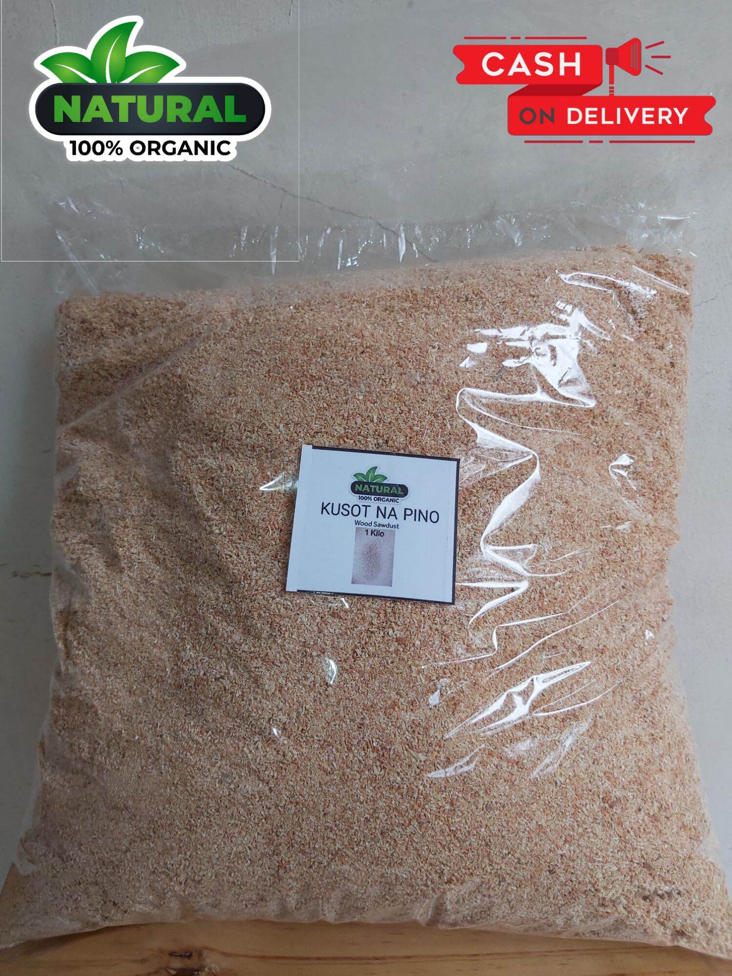 KUSOT NA PINO 1 KILO (Plantito/plantita) - NATURAL FINE WOOD SAW DUST ...