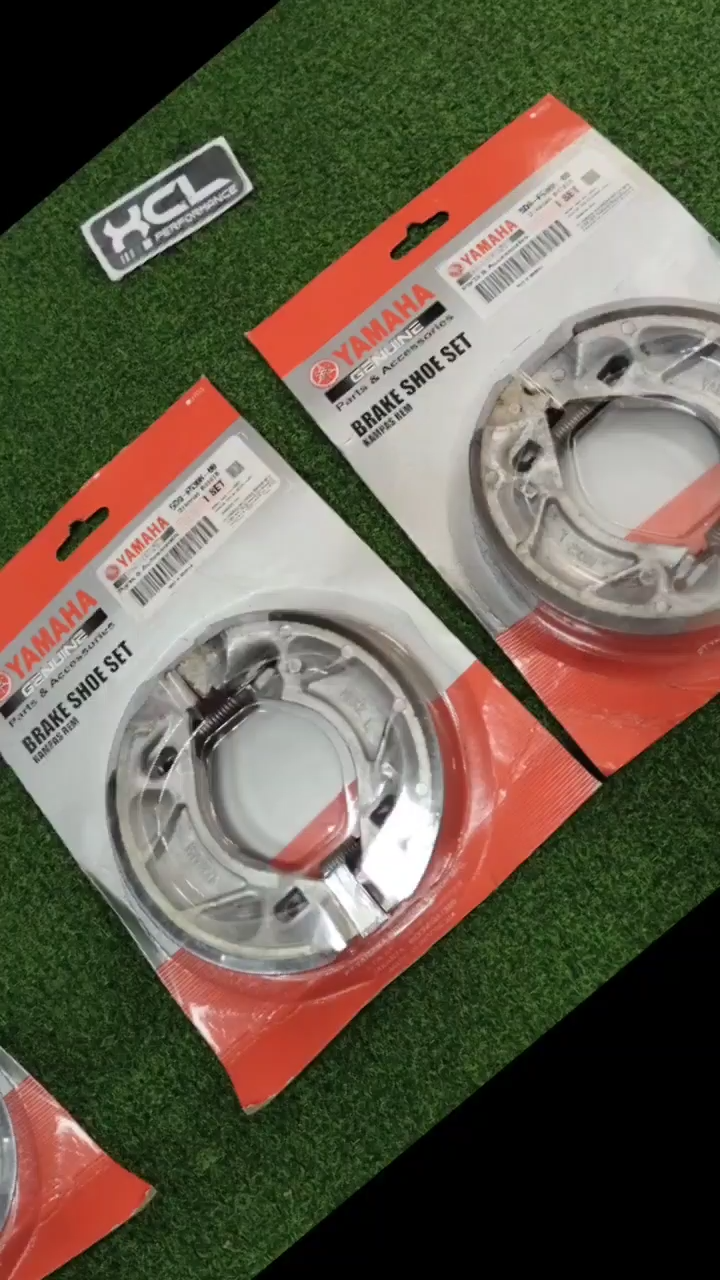 Yamaha Genuine Parts 5D9 Brake Shoe Set for Aerox v1 v2 & All Mio ...