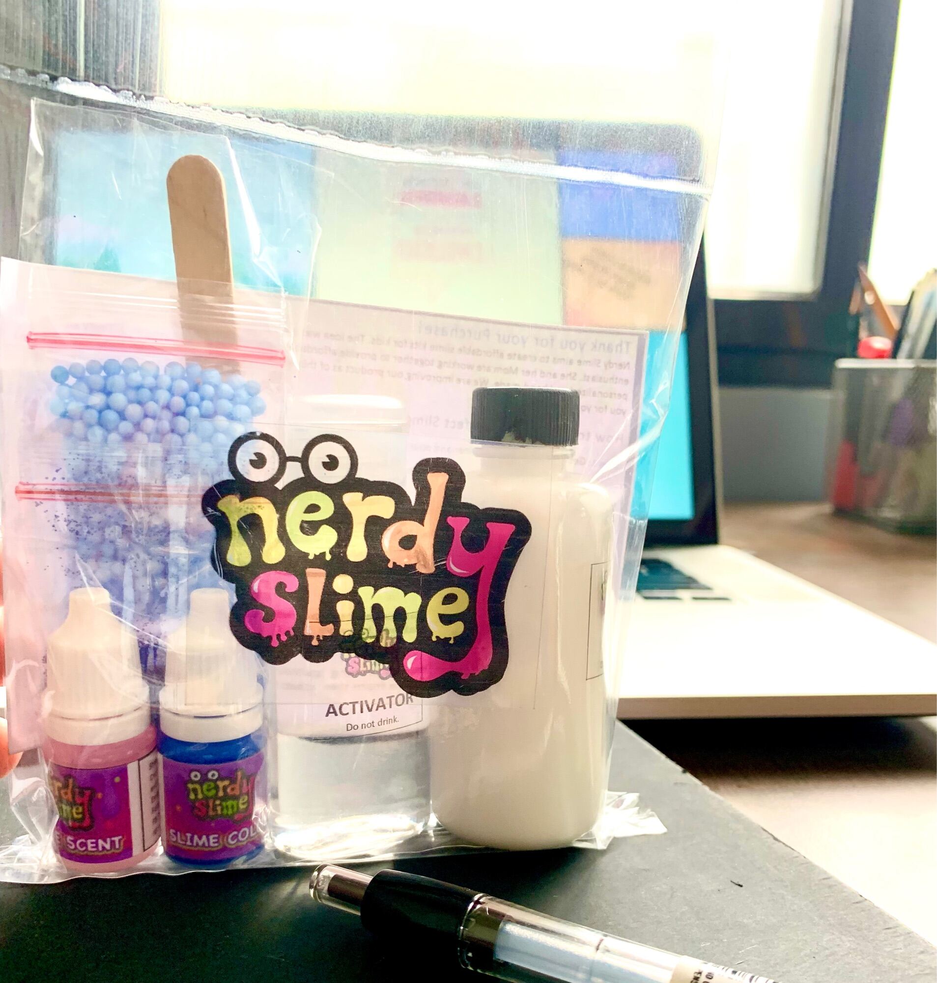 BEGINNER’S MINI SLIME KIT / SMALL SLIME STARTER KIT by NERDY SLIME ...