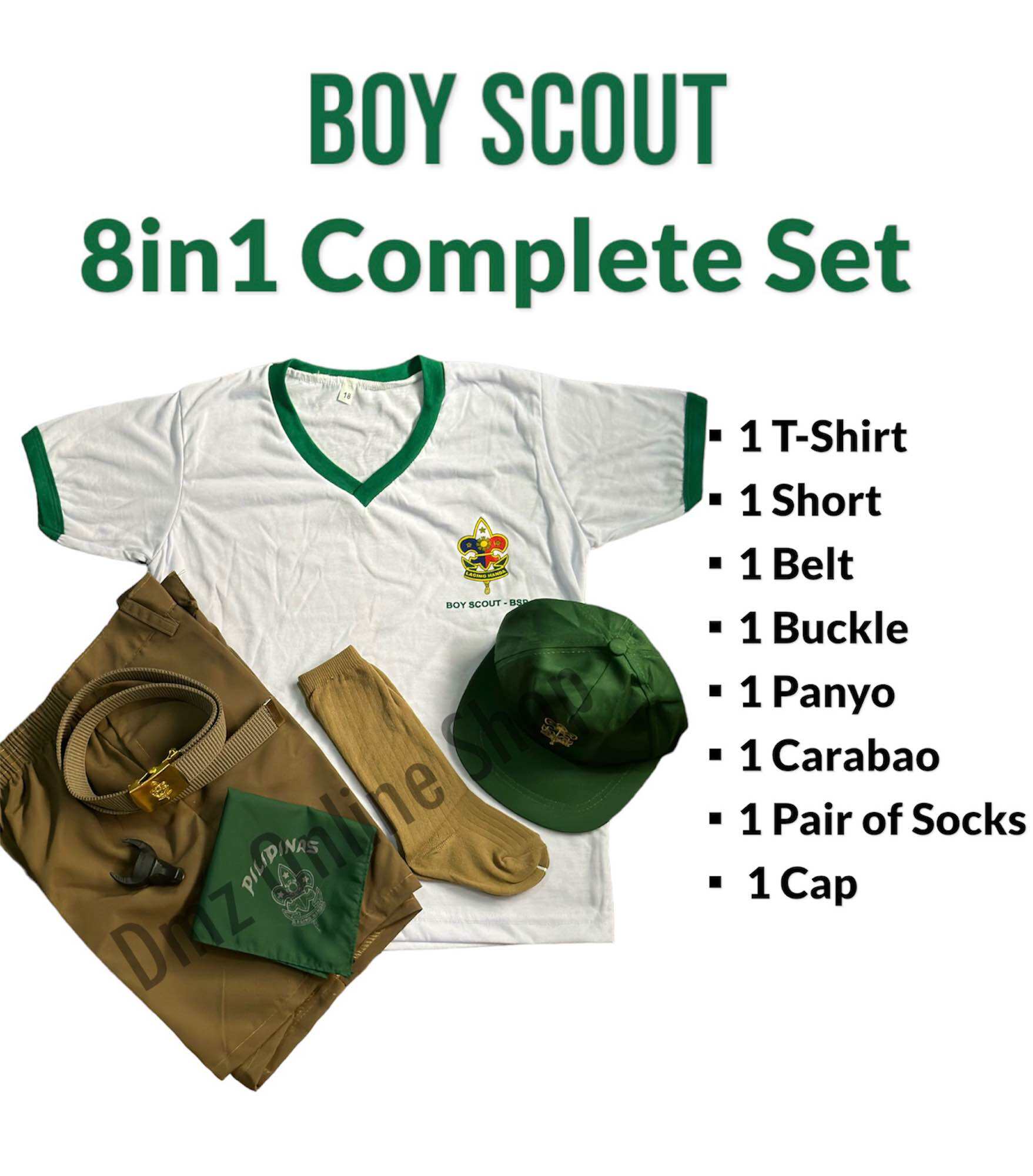 BSP UNIFORM 8in1 Complete Set | Lazada PH