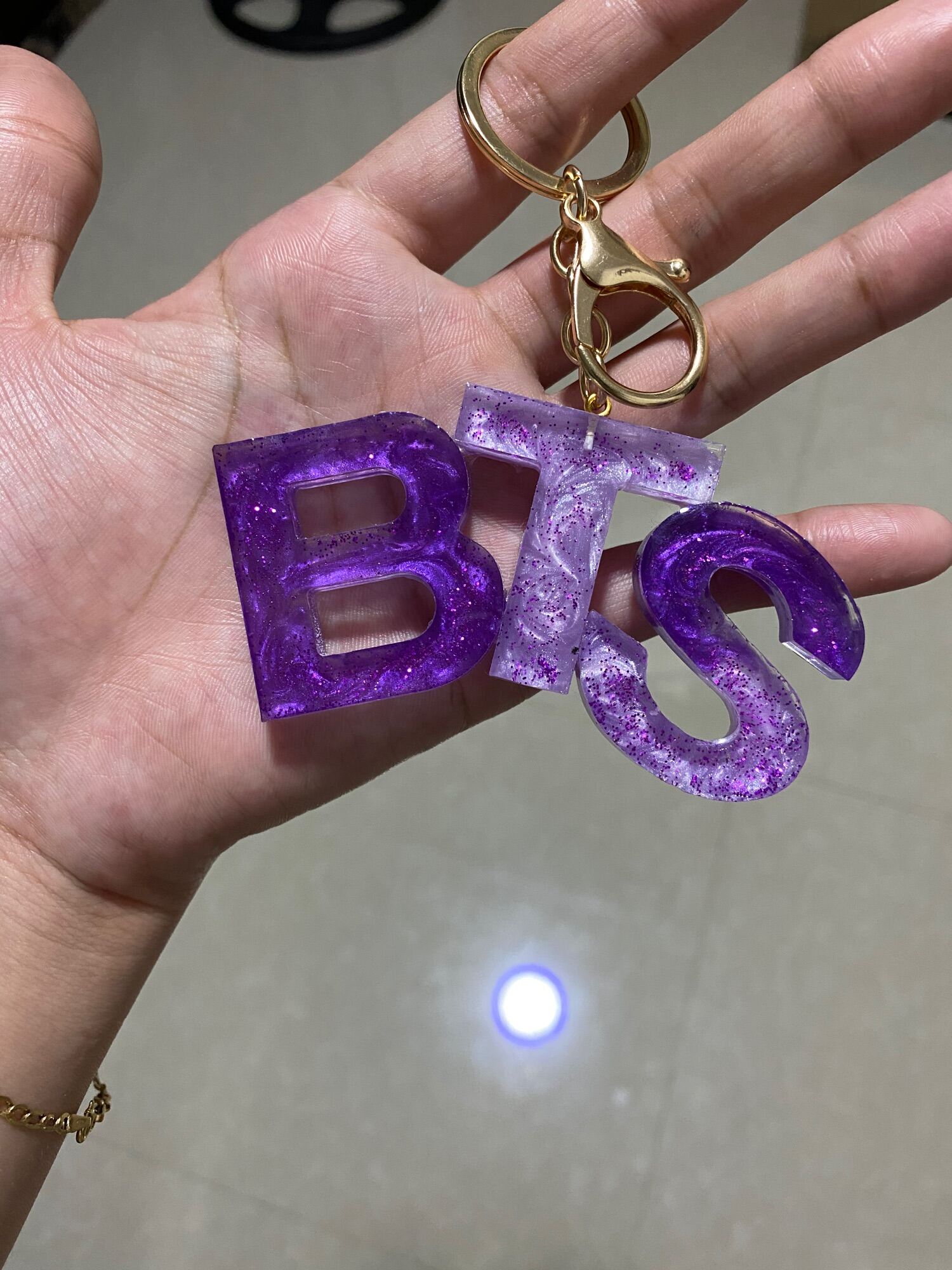 BTS LOGO AND ARMY LOGO RESIN KEYCHAIN DESIGN BACK TO BACK With FREE ...