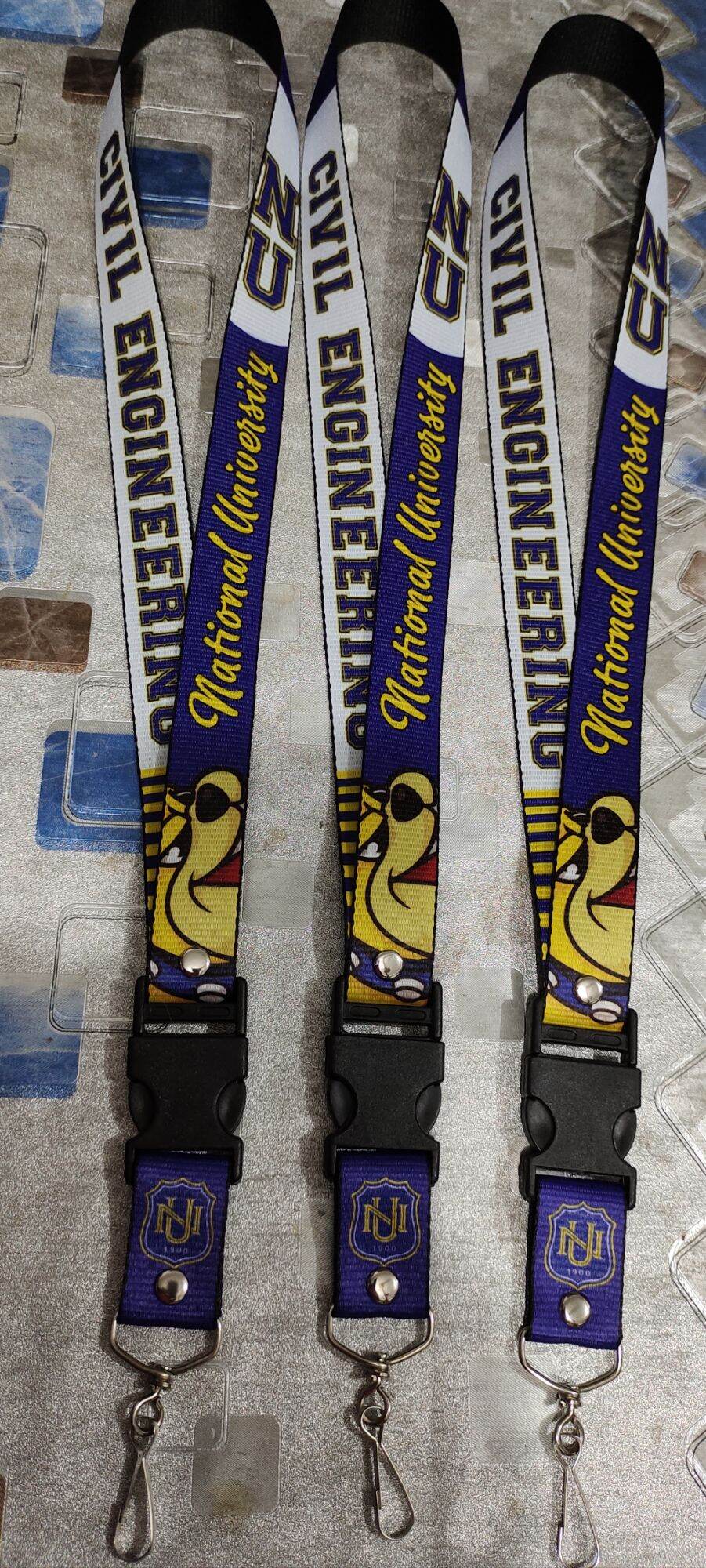 NU CIVIL ENGINEERING ID LACE LANYARDS | Lazada PH