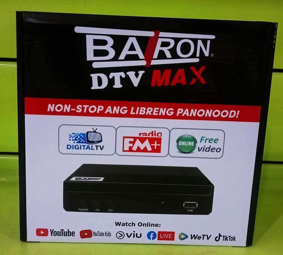 Baron DTV Max Digital TV receiver | Lazada PH