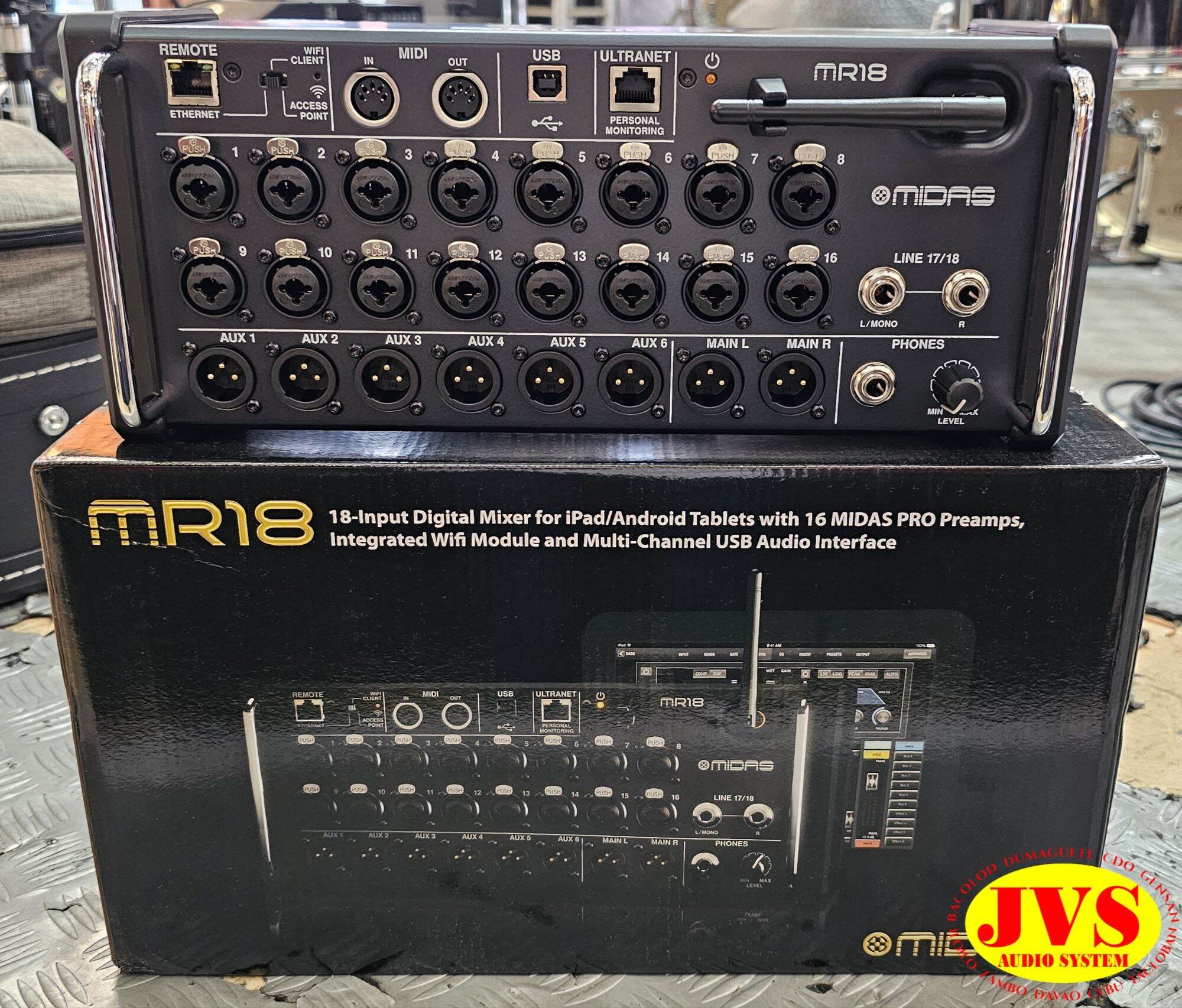 Midas MR18 Digital Mixer | Lazada PH