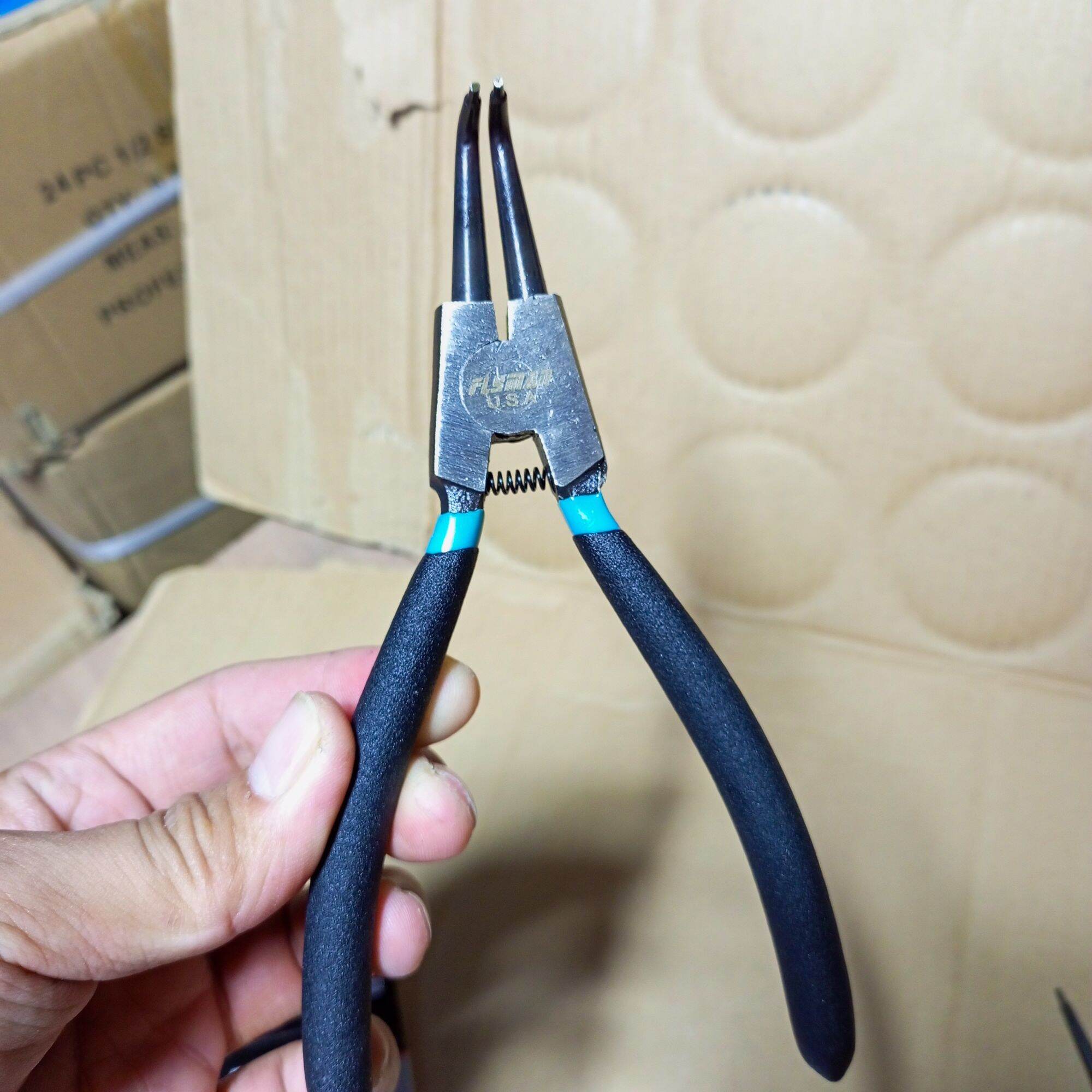 circlip pliers curved outer flyman USA made | Lazada PH