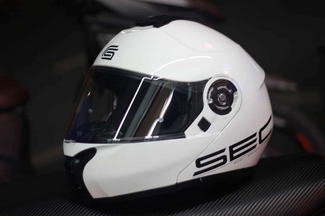 SEC TORCH MODULAR DUAL VISOR HELMET GLOSSY WHITE | Lazada PH