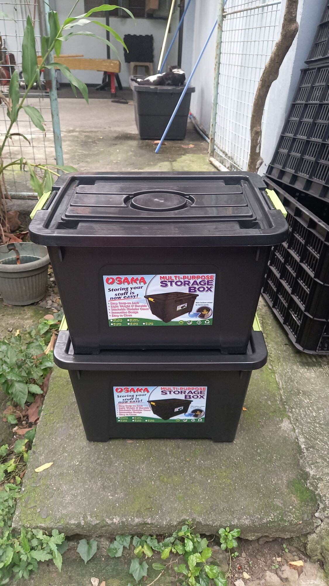 Osaka storage box 28liters (Small) and 48lit | Lazada PH