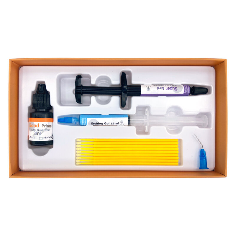 Dental Orthodontic Metal and Ceramic Light Cure Adhesive Cement Kit ...