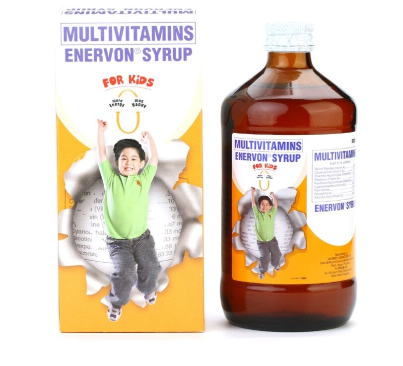 ENERVON MULTIVITAMINS SYRUP 250ML | Lazada PH