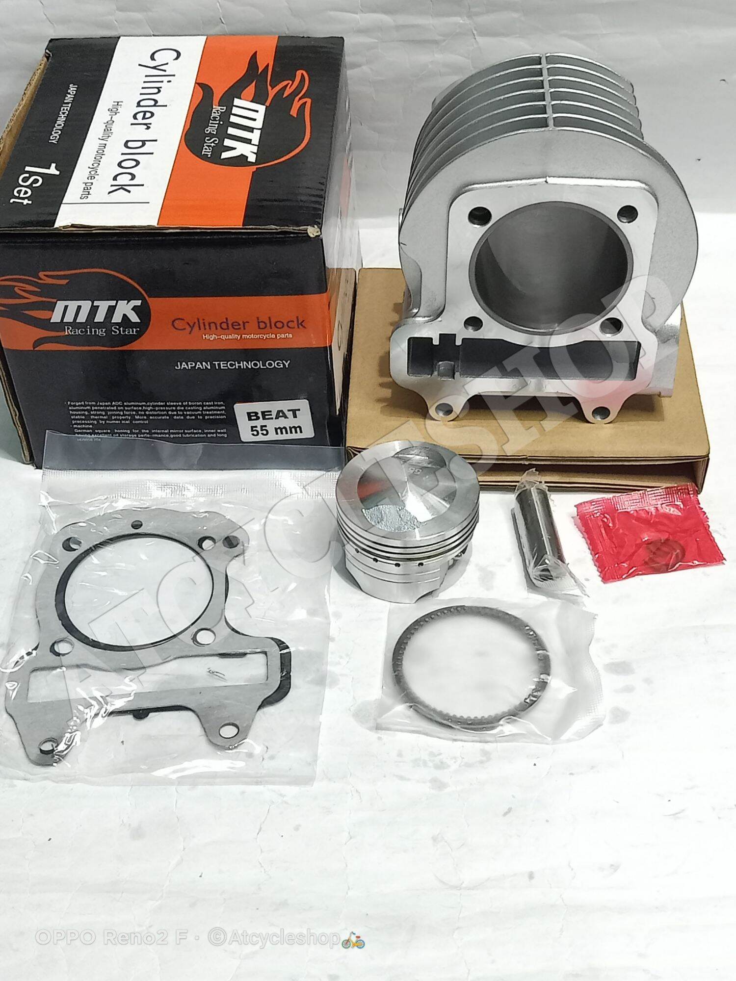 MTK CYLINDER BLOCK FOR HONDA BEAT CARB STD/55MM | Lazada PH