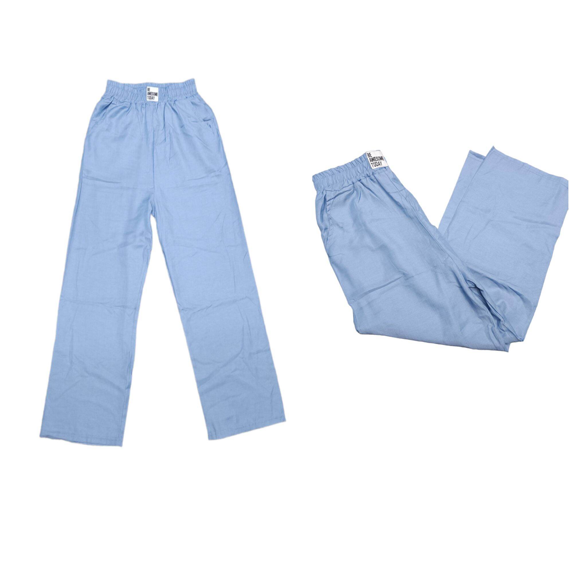 Denim Square pants for women (soft like denim fabric) | Lazada PH