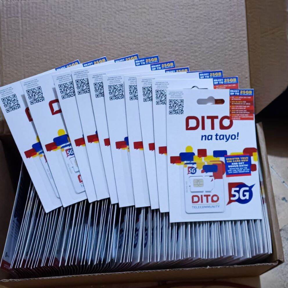 DITO SIM STARTER PACK 24 EACH 100PCS | Lazada PH