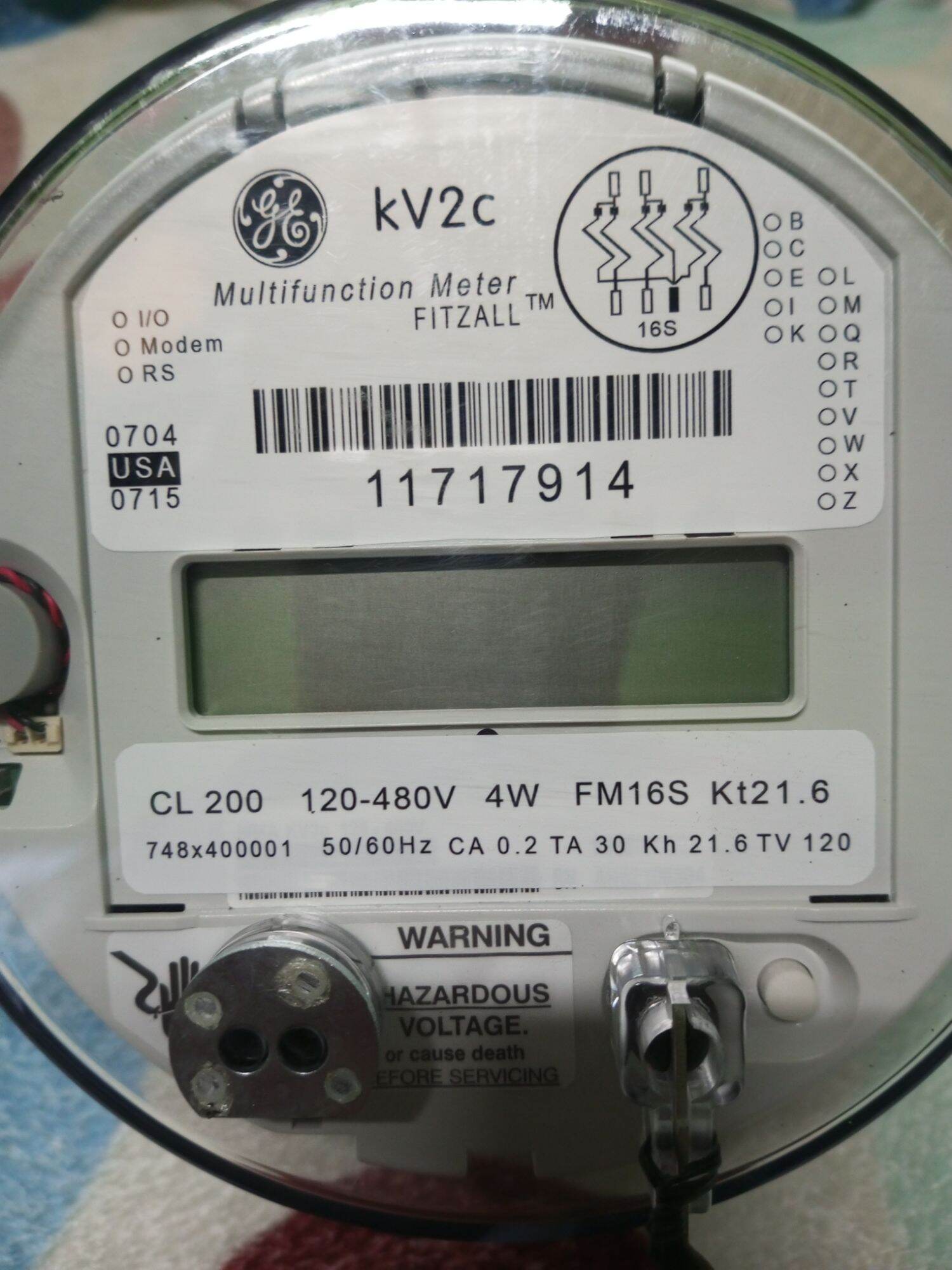 G.E. Electric Meter Form 16s | Lazada PH