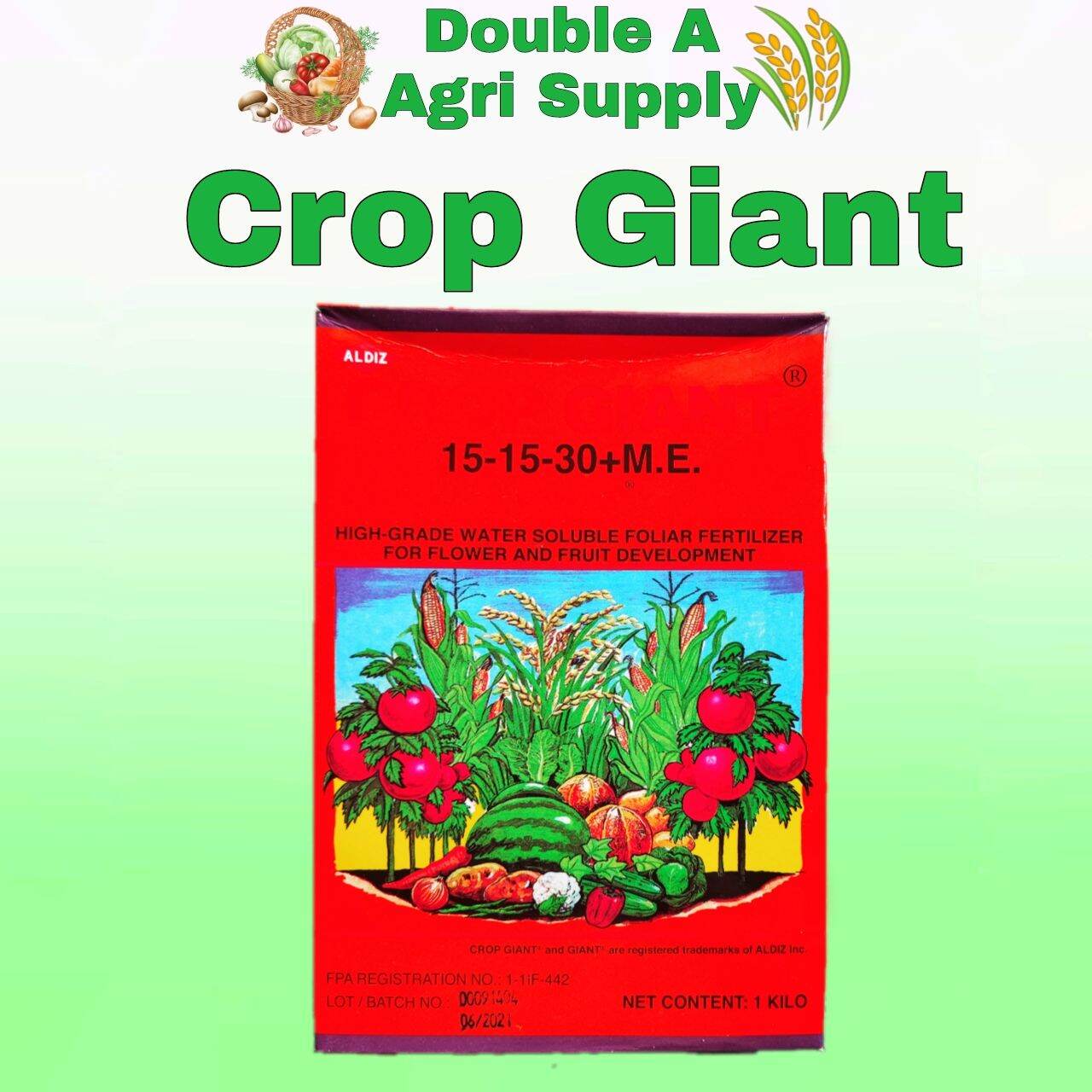 Crop Giant Water Soluble Foliar Fertilizer - 1 KILO | Lazada PH