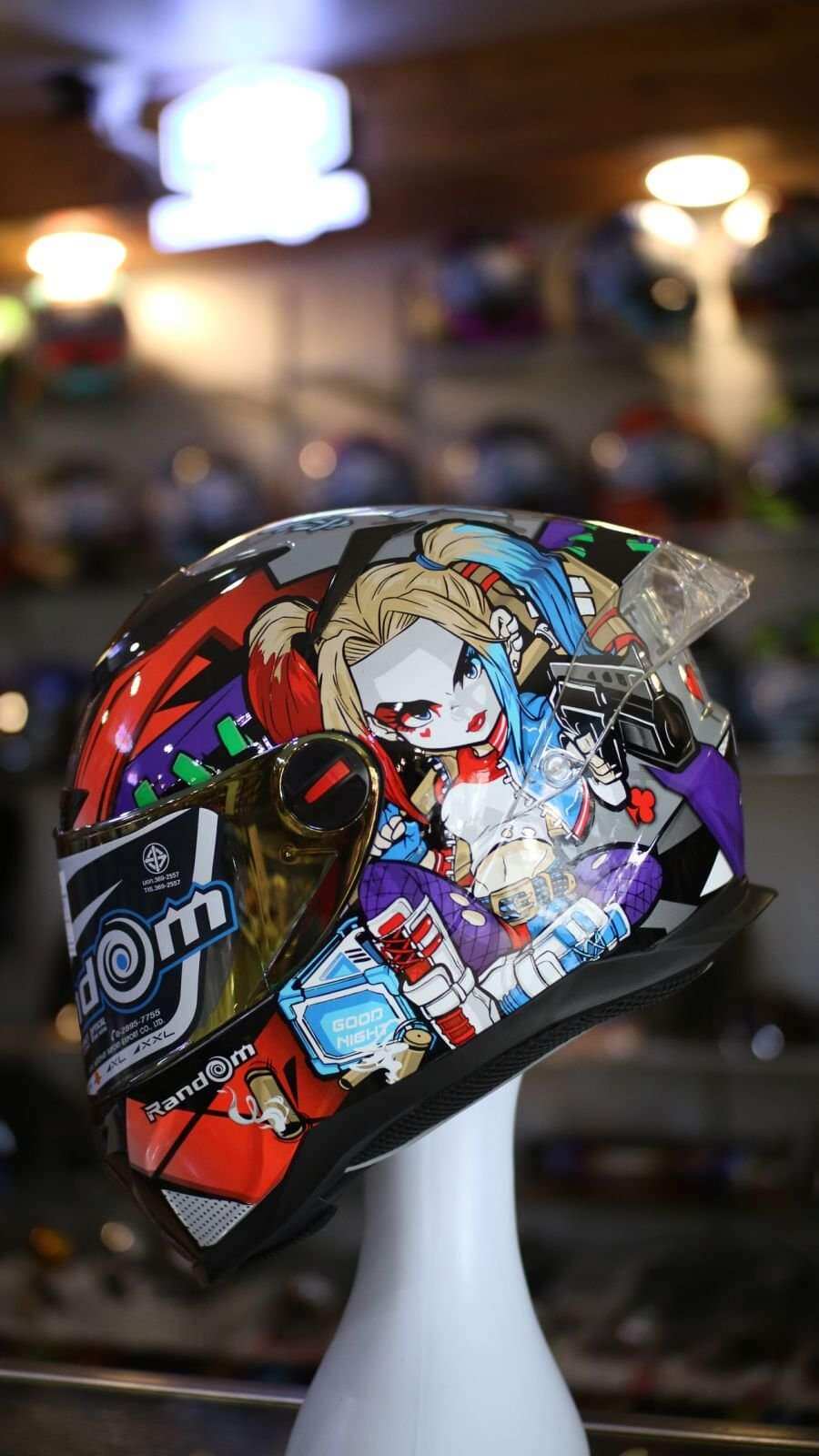 RD RAMDOM FULLFACE HELMET ORIGINAL THAILAND(L) | Lazada PH