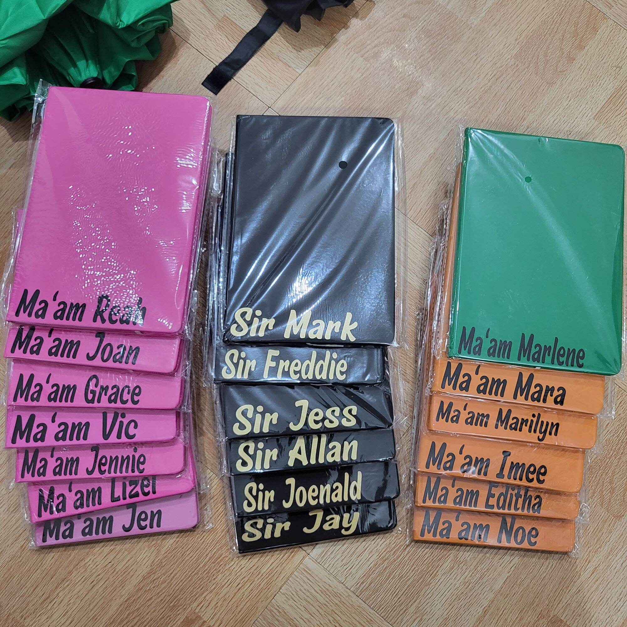 PERSONALIZED NOTEBOOK - A5 (pls. message the name first) | Lazada PH