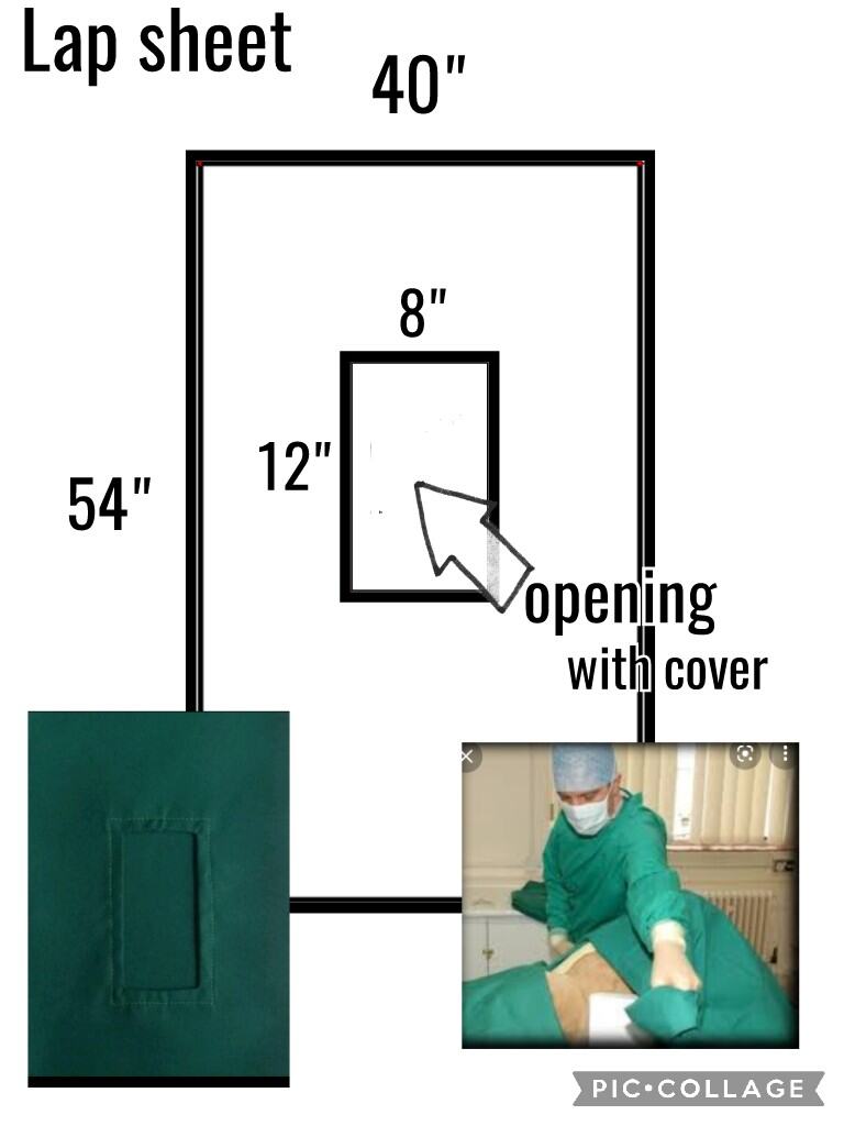 Lap sheet 10pcs|| autoclavable and reusable | Lazada PH