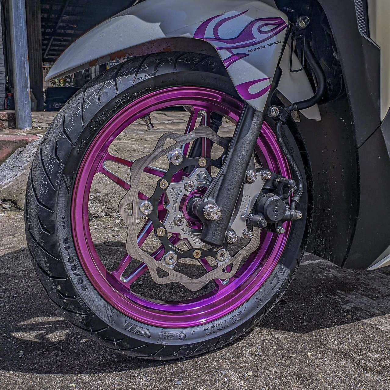 cnc big disc 260mm beat click mio scoopy genio | Lazada PH