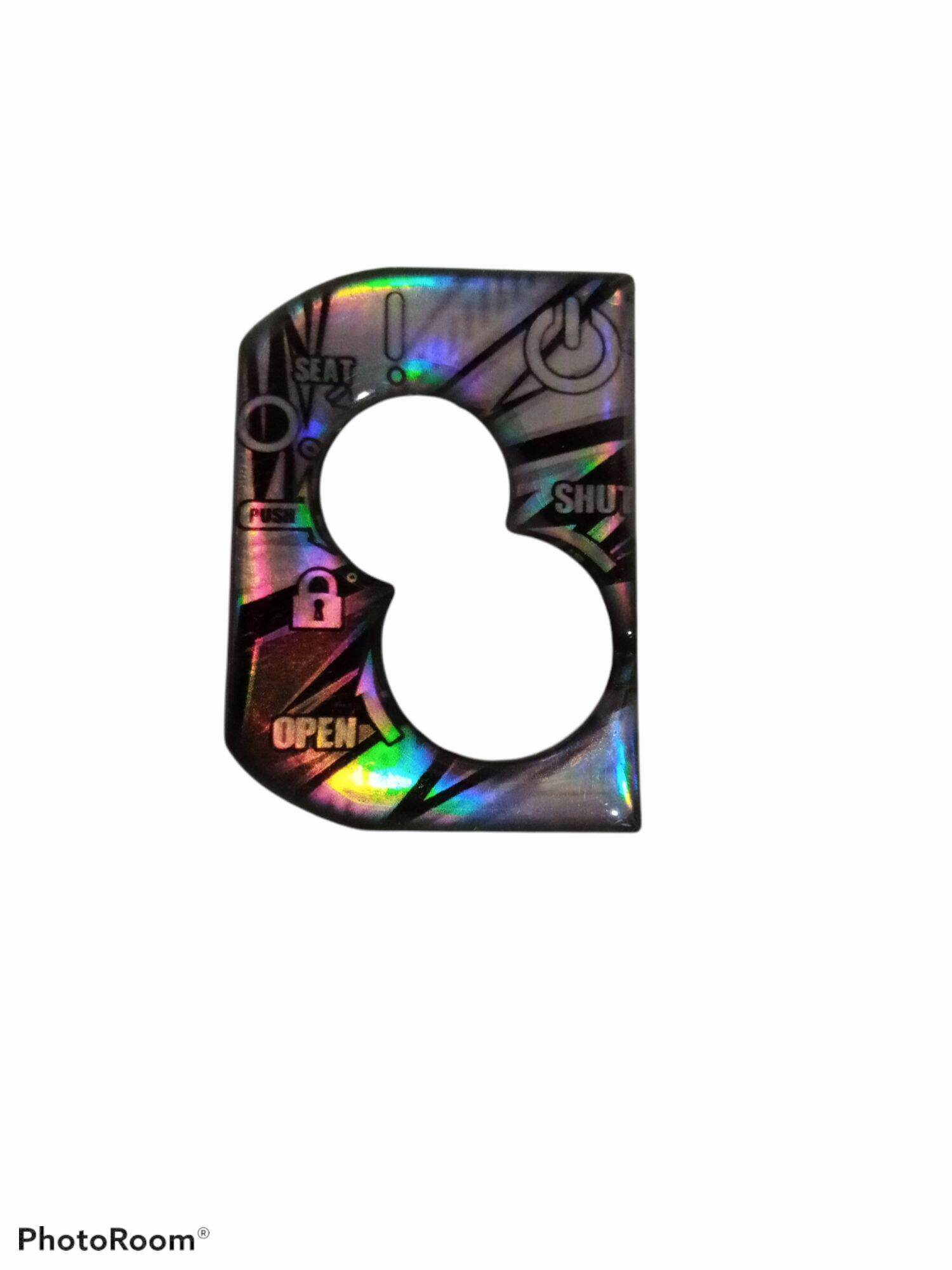 Honda click ignition key cover 3M embossed stickerMulti-color | Lazada PH