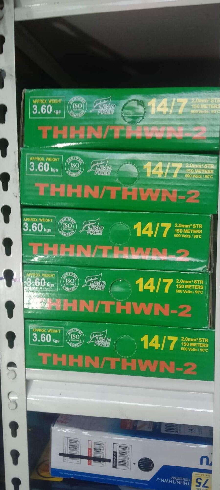 HYPERTECH Stranded Wire Sold per Meter #14 & #12. THHN/THWN-2. | Lazada PH