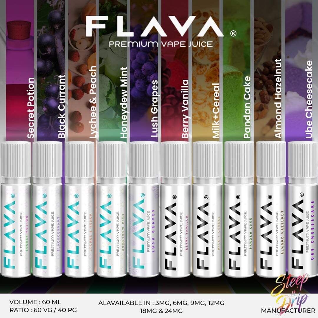 FLAVA PREMIUM New Flavor 3mg 6mg 65ml | Lazada PH