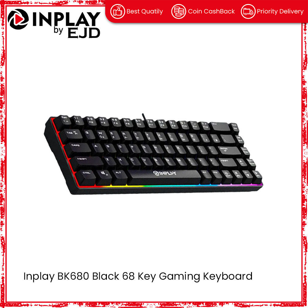 Inplay BK680 Series 68 Key Gaming Keyboard | Inplay by EJD | Lazada PH