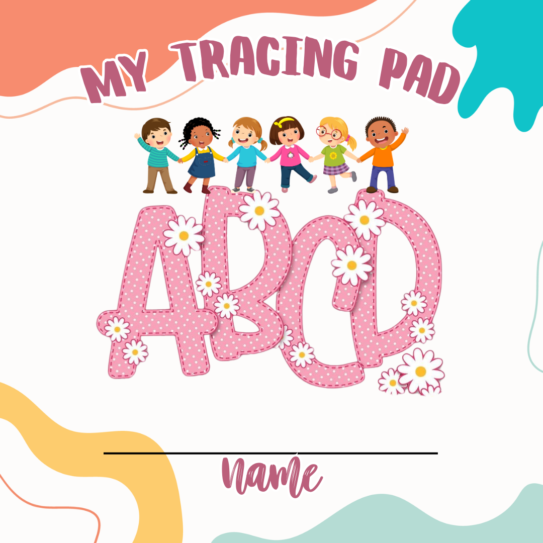 Personalized Name Tracing Pad Customized Tracing Book Tracing Notes 25 ...