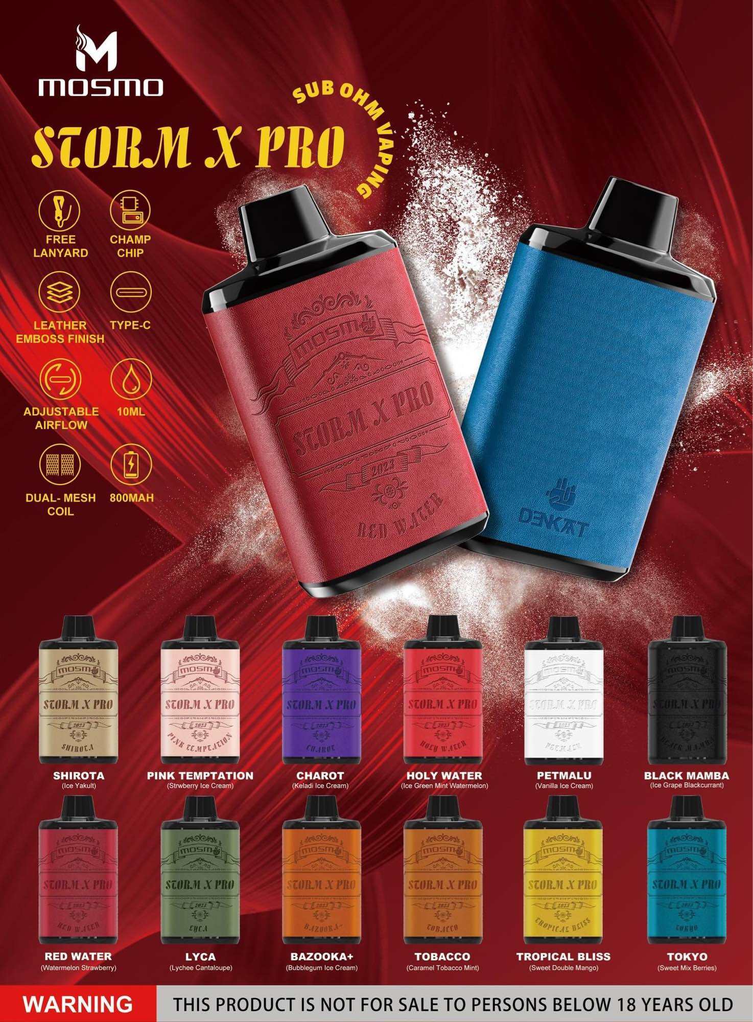 (FREE LANYARD INSIDE)MOSMO STORM-X PRO 9000 LEGIT! (NEW) | Lazada PH