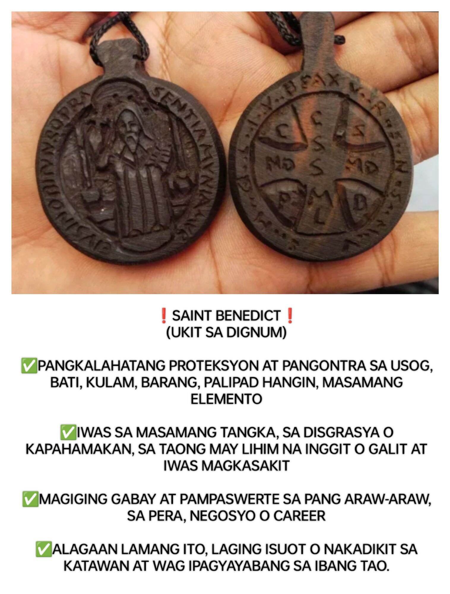 DIGNUM ST.BENEDICT PENDANT CHARMS PROTECTION | Lazada PH