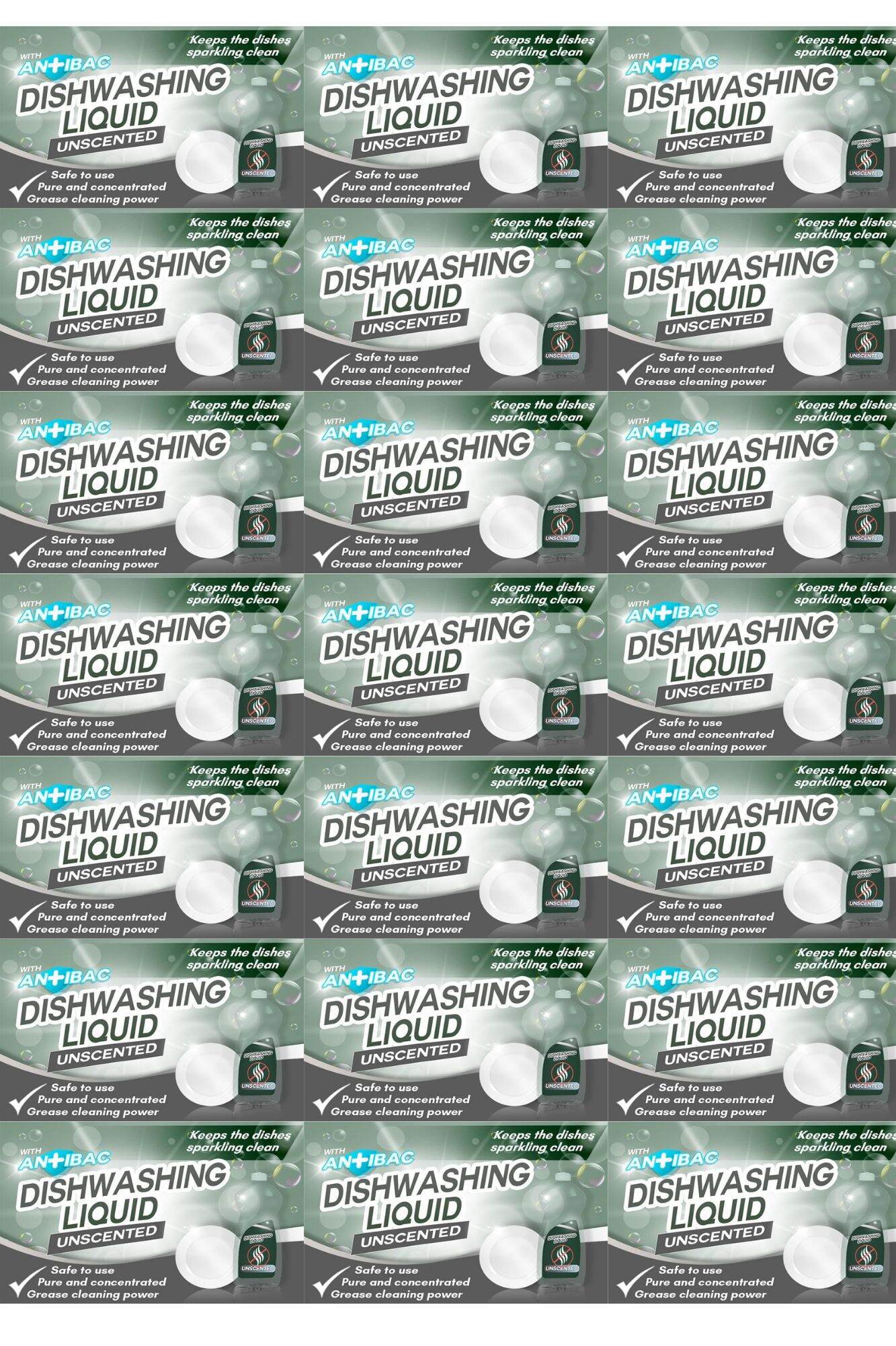 DIY DISHWASHING LIQUID STICKER LABEL | Lazada PH