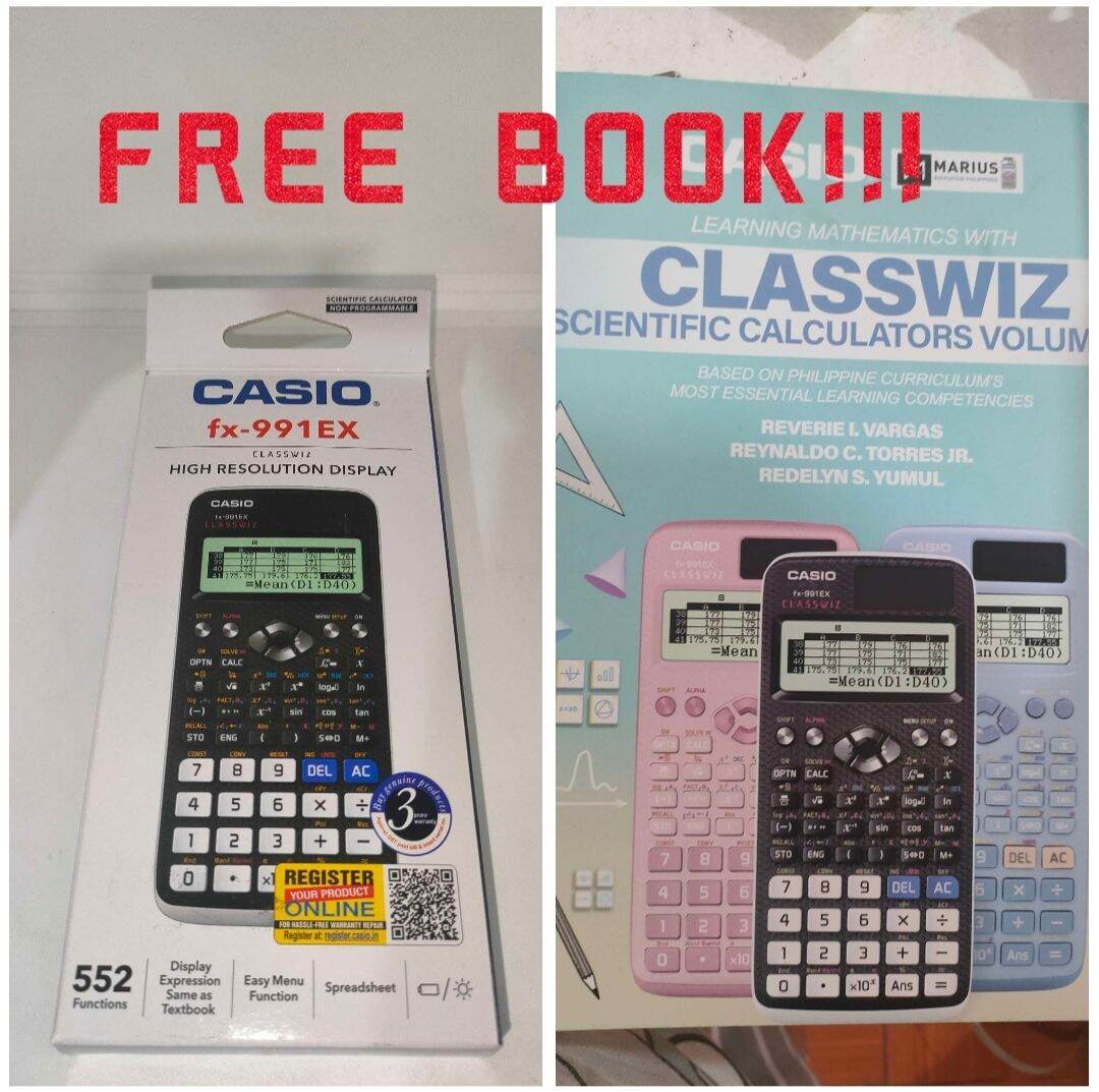 fx-991EX fx 991ex / new series fx-991 CW fx991cw fx 991 cw Scientific ...