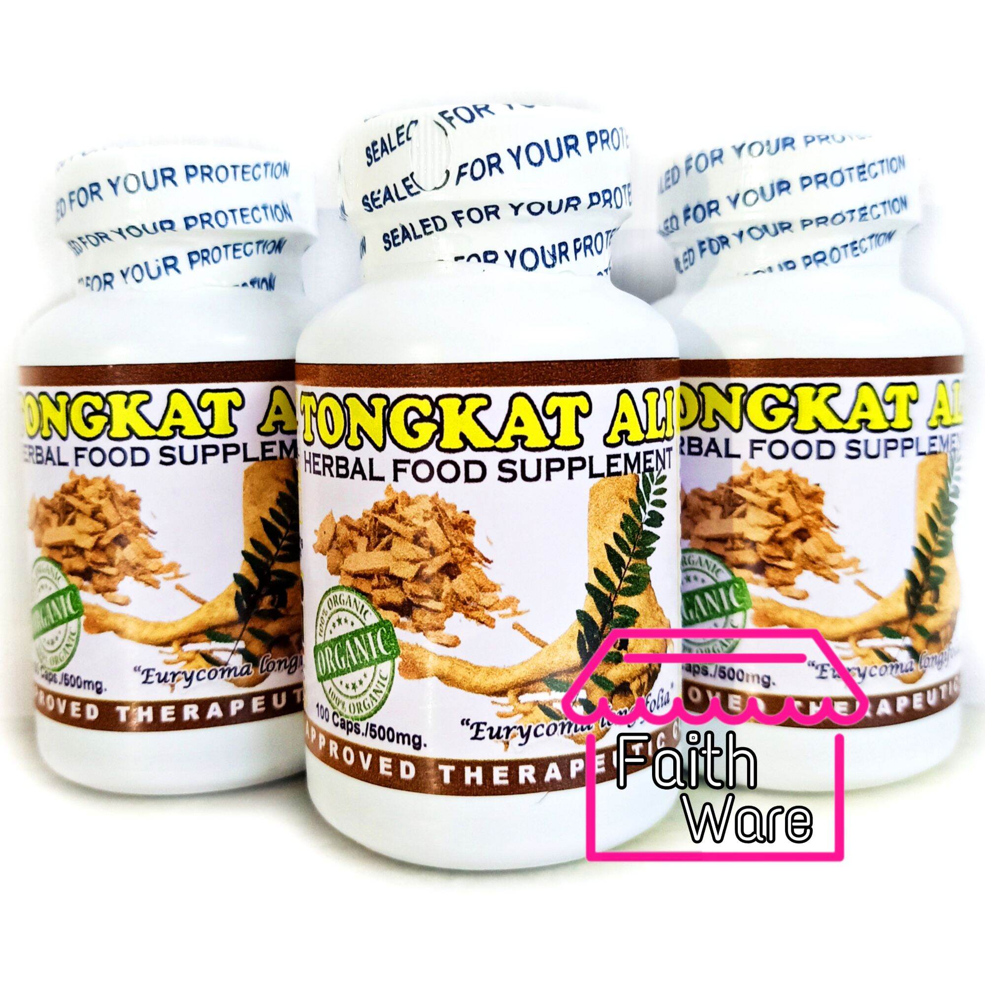 Tongkat Ali Capsule Herbal Food Supplement 100 Capsules | Lazada PH