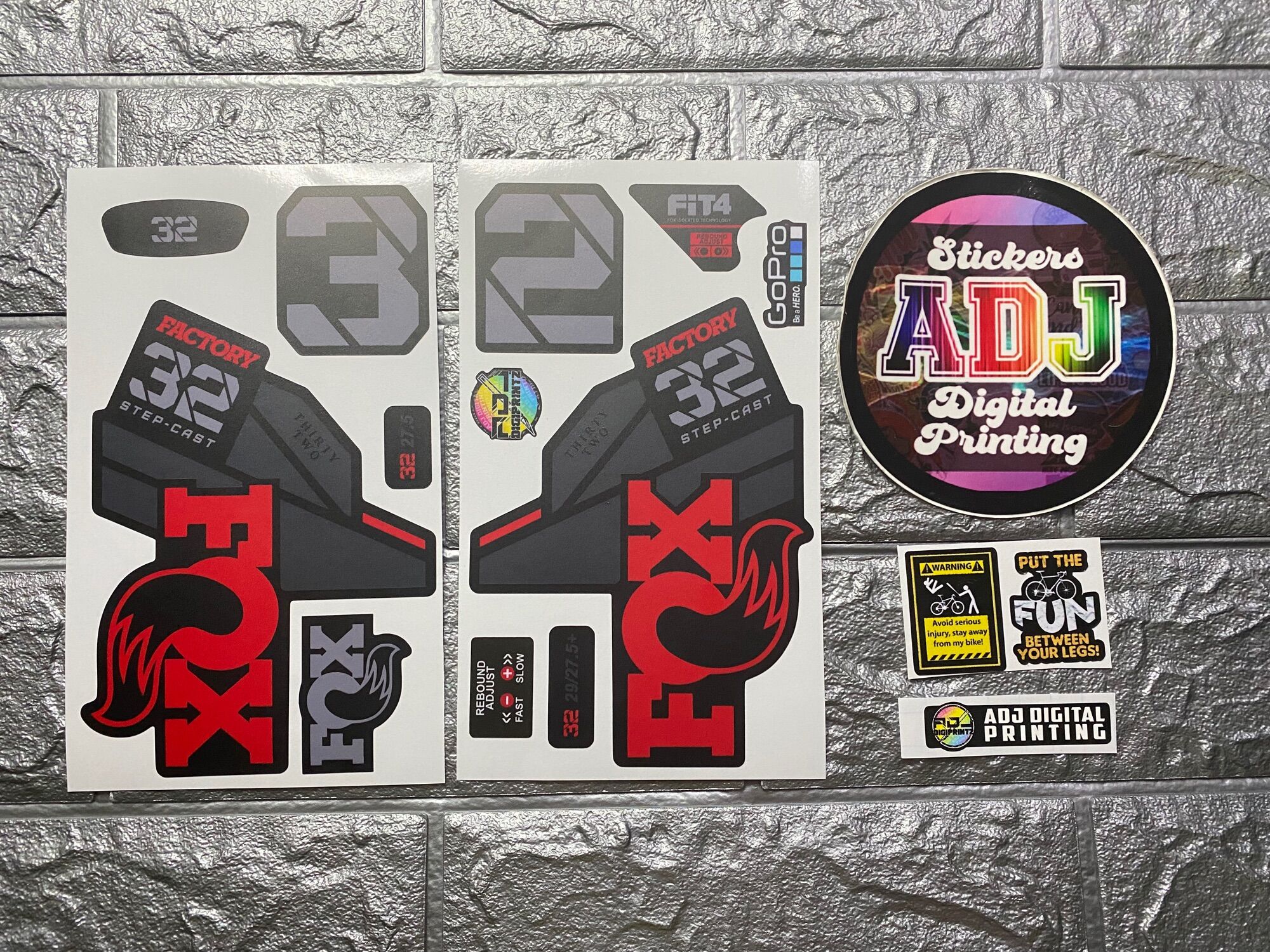 FOX 32 Step Cast for Fork Decals | Lazada PH