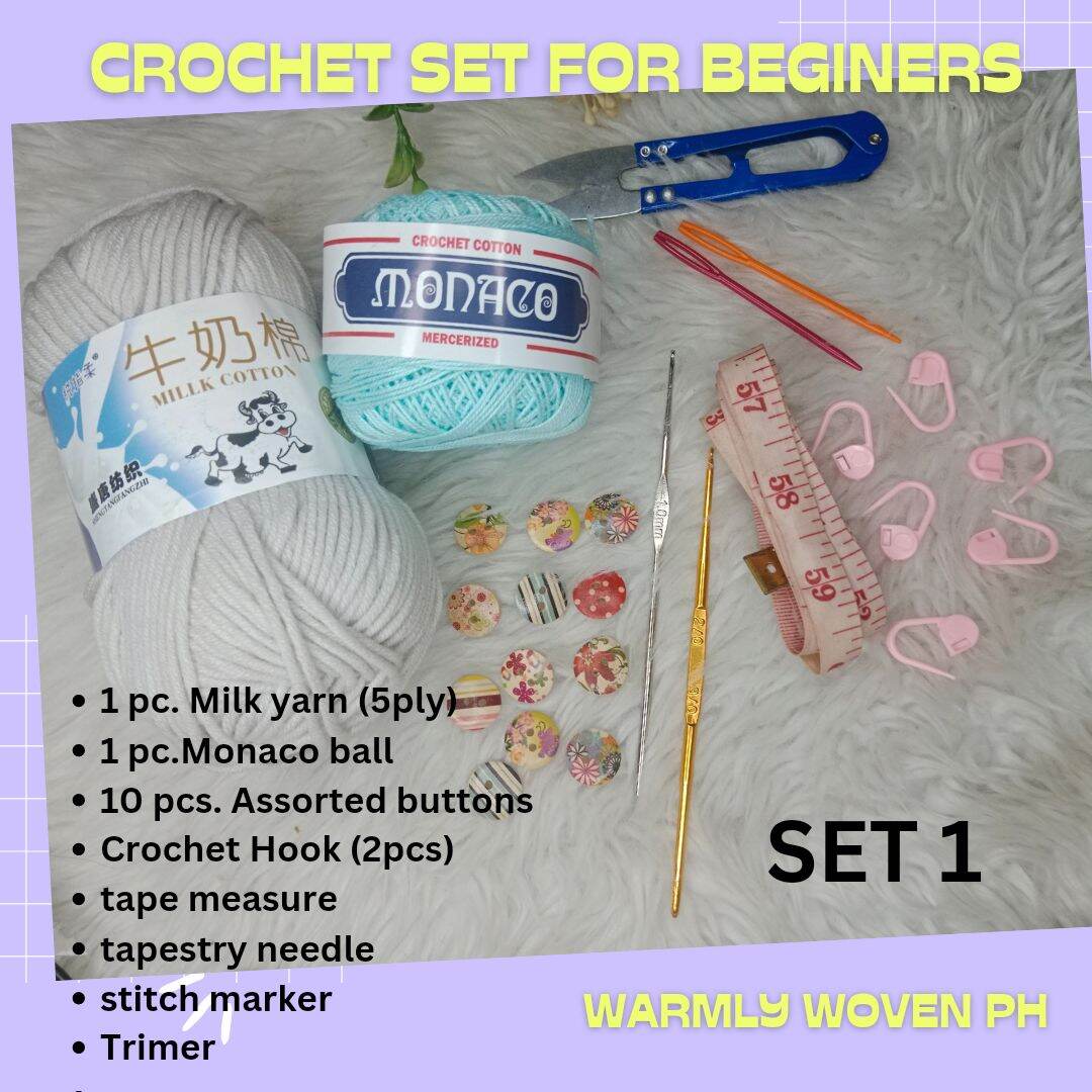 CROCHET SET FOR BEGINERS | Lazada PH
