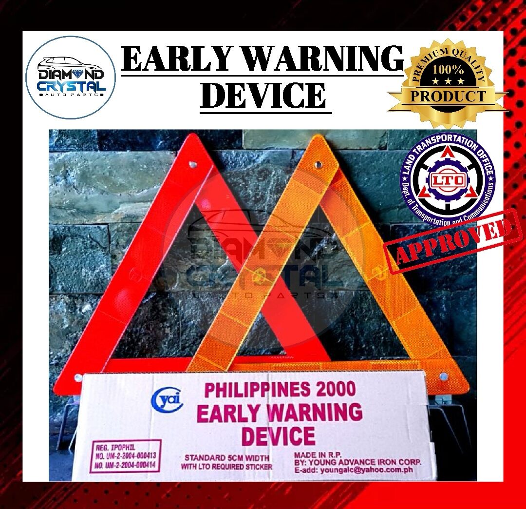 EARLY WARNING DEVICE LTO REQUIRE APPROVED EXTRA HEAVY-DUTY ...
