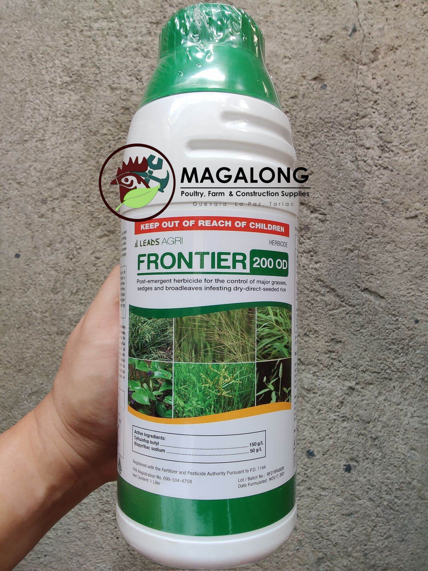 FRONTIER 200 OD HERBICIDE - POST EMERGENT HERBICIDE - 100 ml - 1 Liter ...