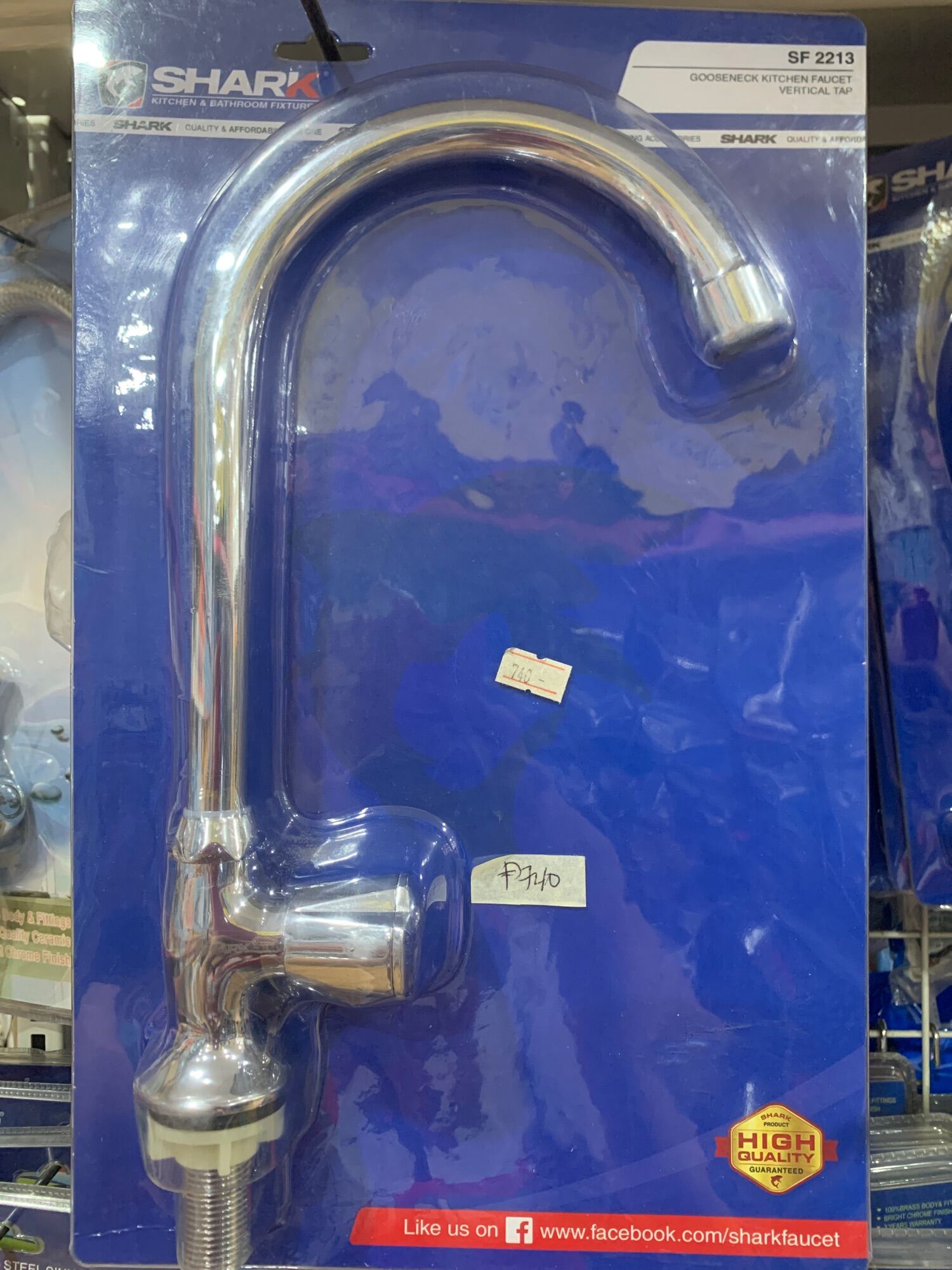 Gooseneck Kitchen Faucet Vertical Tap | Lazada PH