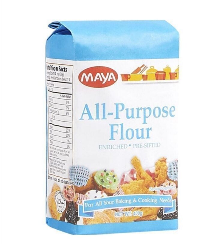 MAYA ALL PURPOSE FLOUR , (400 GRAMS) for all baking & cooking needs ...