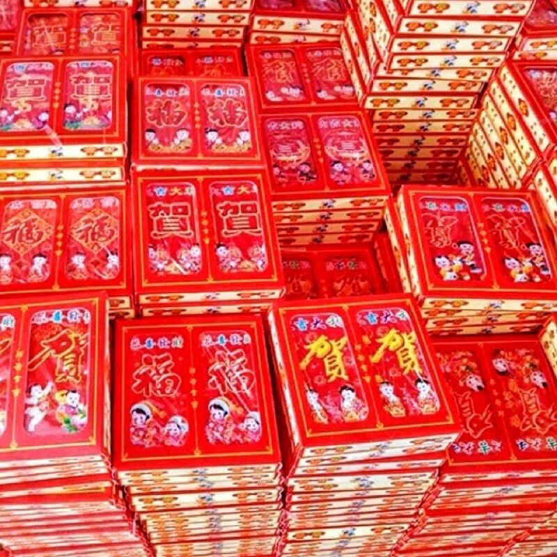 (10x10)/pack AMPAO CHINESE LUCKY RED ENVELOPE SMALL AND BIG SIZE ...