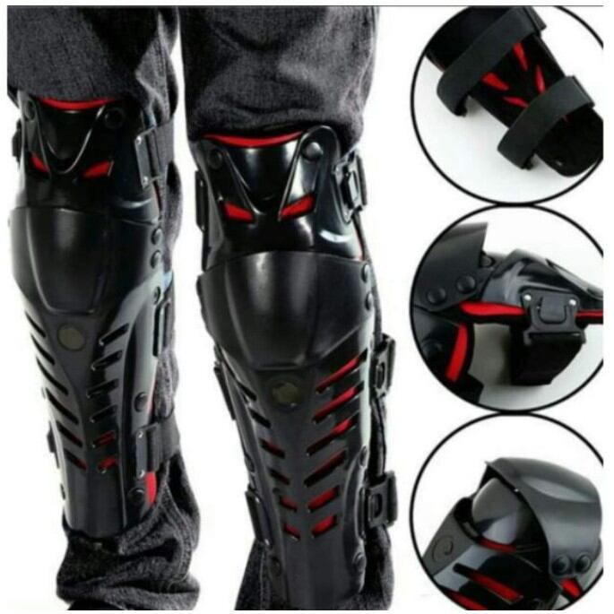 Red Raptor Knee pad for Motorcycle Universal Kneepad | Lazada PH