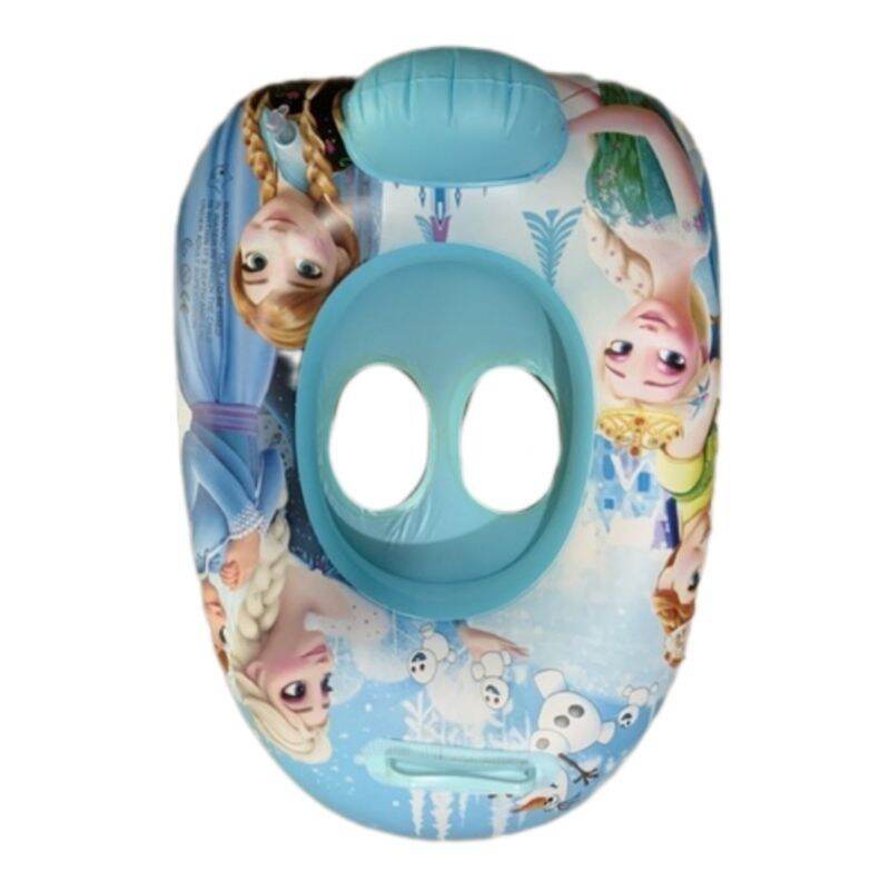 Cute kids Character design inflatable swim boat floater | Lazada PH