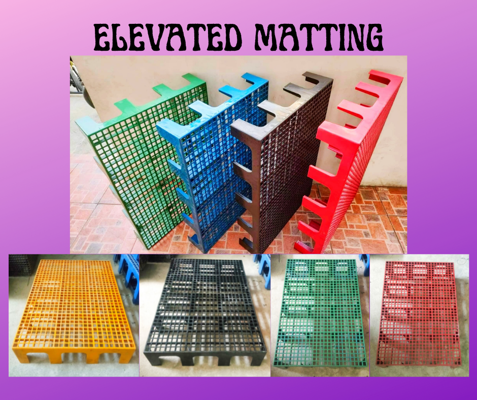 PLASTIC ELEVATED MATTINGS 2FT 3FT 6inches 2FT 3FT 8inches And 2FT PLASTIC ELEVATED MATTINGS 2FT 3FT 6inches 2FT 3FT 8inches And 2FT