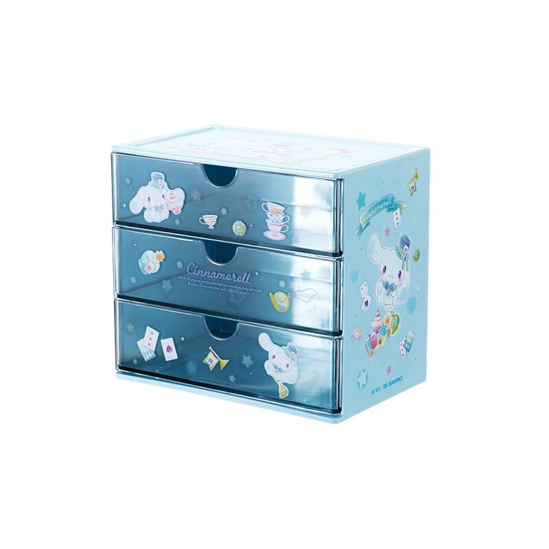 Miniso MINISO Sanrio Nine Grid Nine Palace Drawer Storage Box Drawer ...