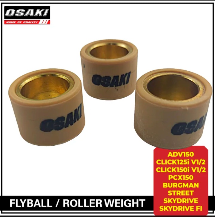 click 125i/pcx flyball (bola) 12 grams osaki | Lazada PH