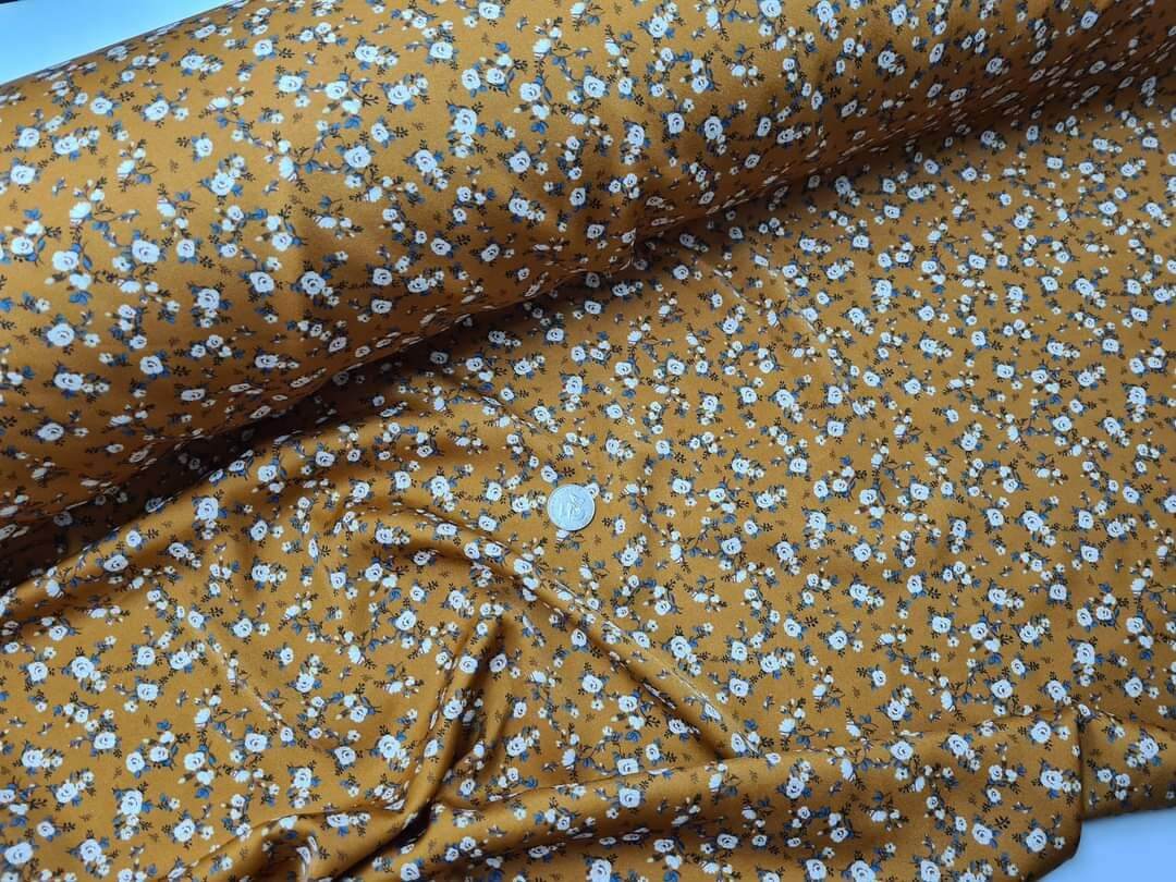 Printed Satin Silk Fabric Per Yard Lazada Ph