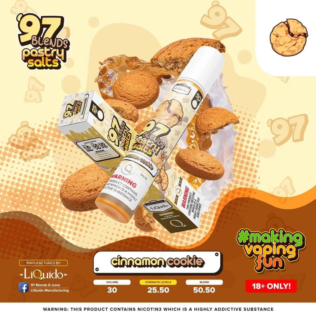 97 Blends Pastry Saltnic 30ml 25/50mg | Lazada PH