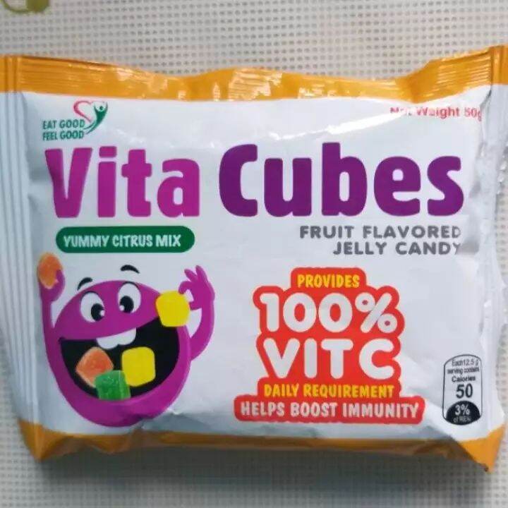 VITA CUBES (50g.x 2packs) 100% VIT. C | Lazada PH